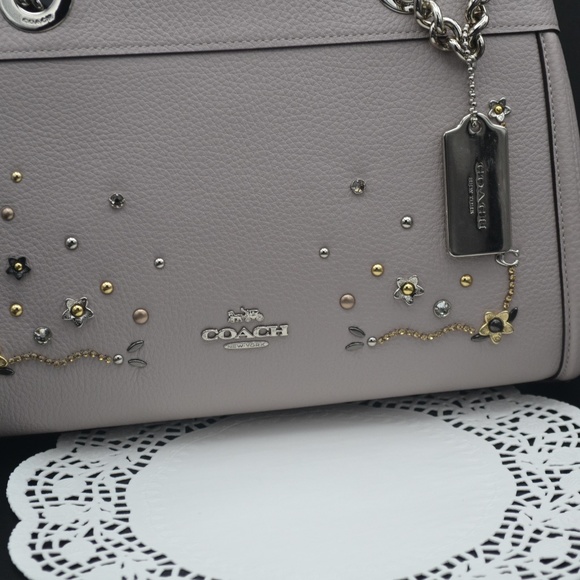 Coach | Bags | Coach Brooke Chain Carryall With Crystal Rivets | Poshmark